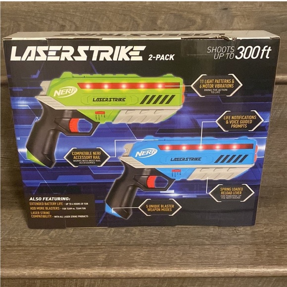 Nerf | Toys | Nerf Laserstrike Nerf Guns 2 In The Package | Poshmark